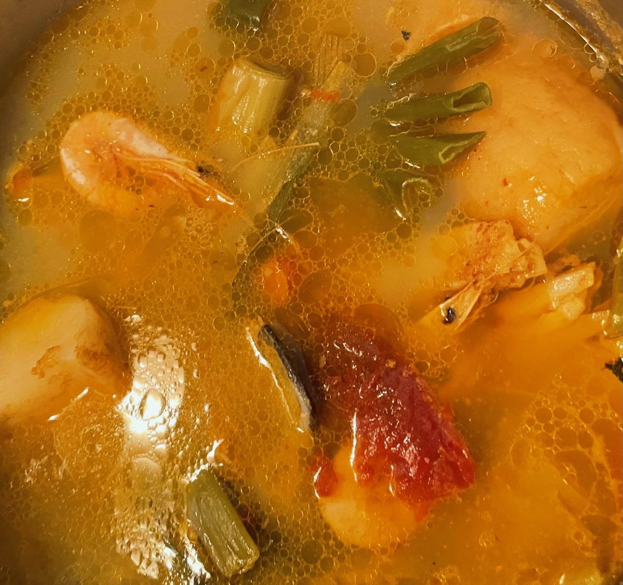 Caldo de pescado | chocolate belga